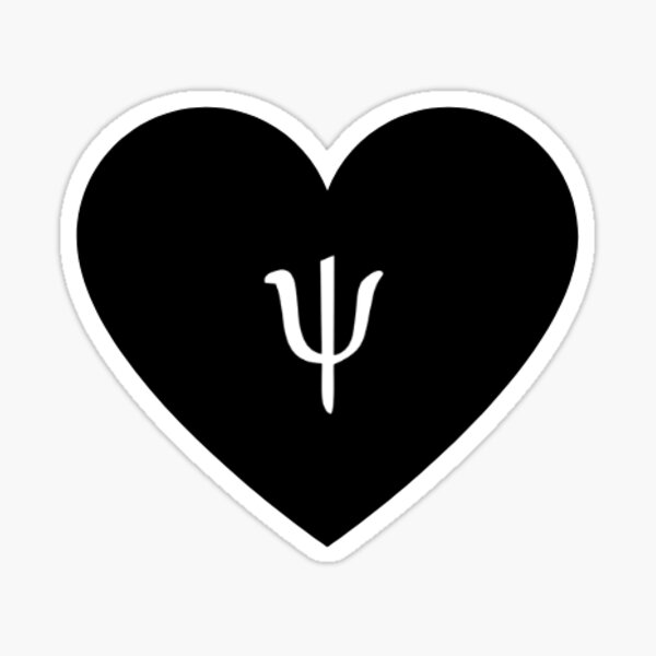 Psychology Symbol Stickers | Redbubble