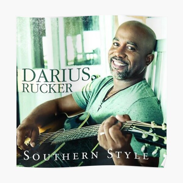 "gitarhijau darius rucker southern style" Poster for Sale by ...