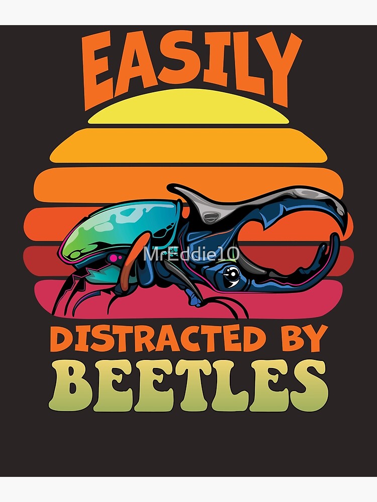 Rhino Beetles Bug Art Gift Premium Matte Vertical Poster sold by ...