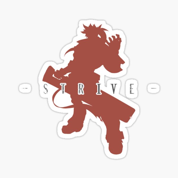 "S T R I V E" Sticker for Sale by DoubleZero00 | Redbubble