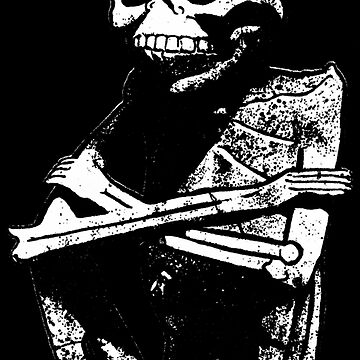 "Aztec God of Death skeleton. mictlantecuhtli" Art Print for Sale by ...