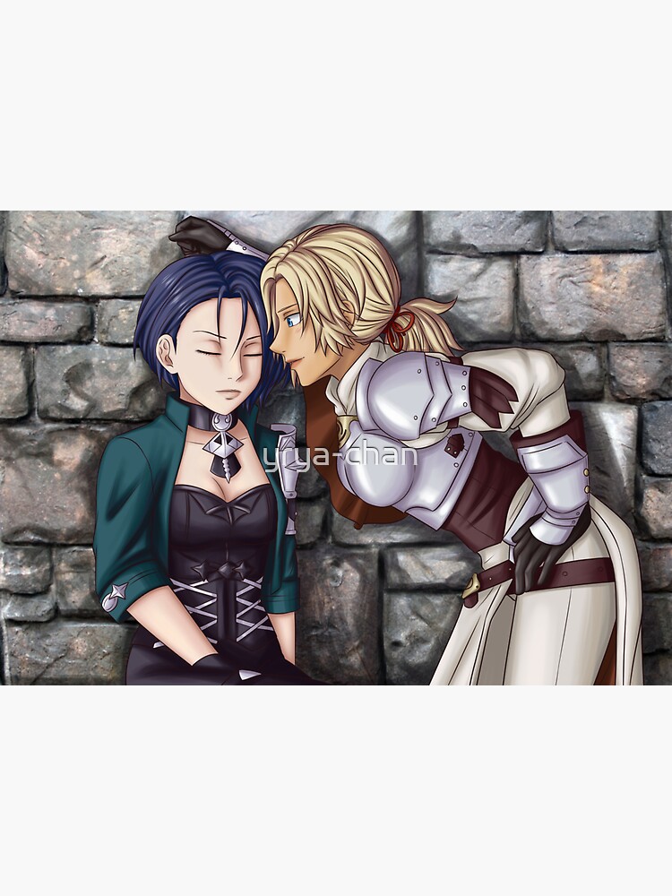 Pegatina «Catherine y Shamir (FE3H)» de yrya-chan | Redbubble