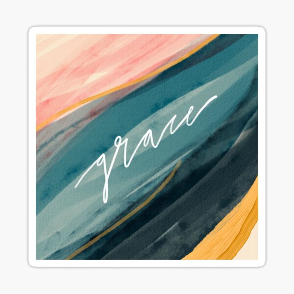 "Grace Sticker" Sticker by wilderness-eden | Redbubble