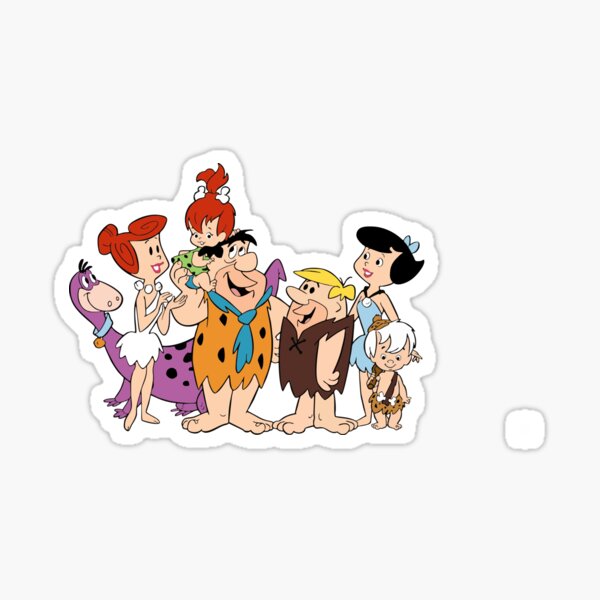 The Flintstones Stickers | Redbubble
