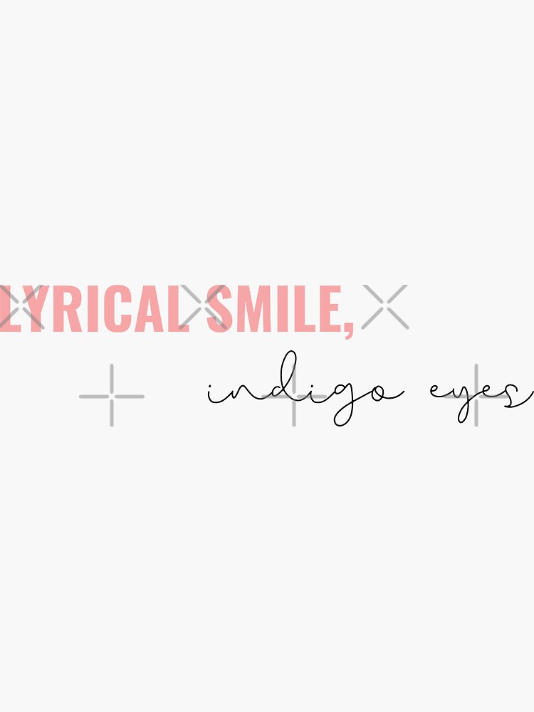 "Lyrical Smile Indigo Eyes Taylor Swift Lover Album I Think He Knows ...