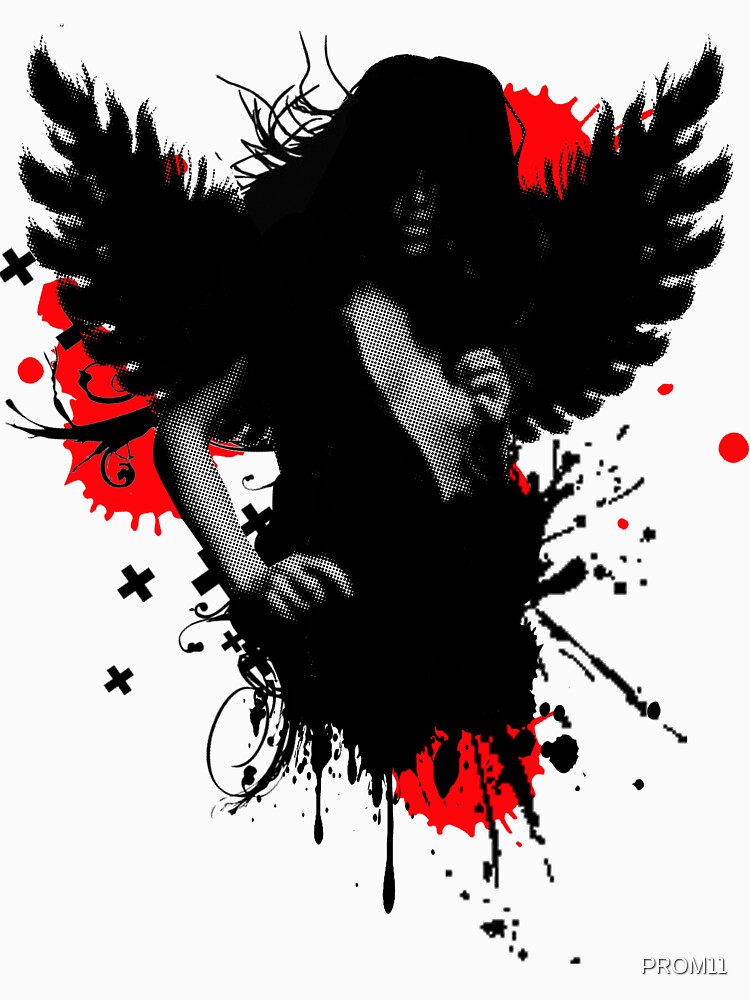 "Bad Angel " T-shirt by PROM11 | Redbubble