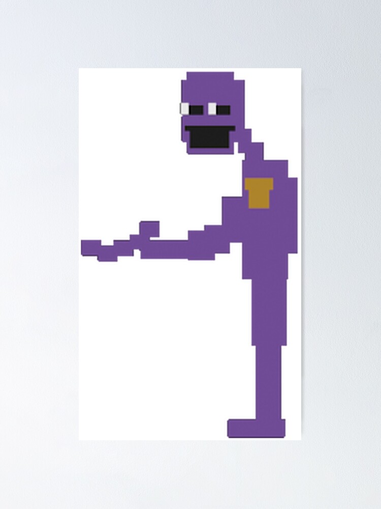 "Purple Guy" Poster for Sale by Vincentstan | Redbubble