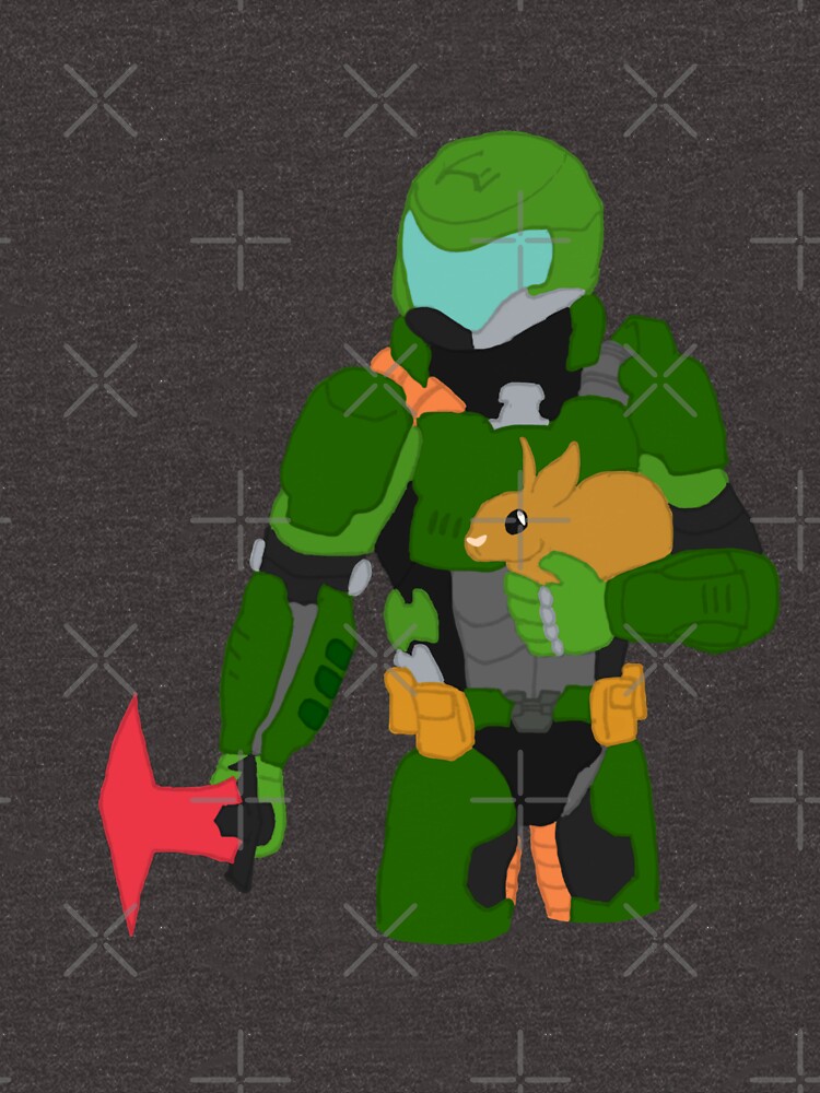 "Doomguy and Daisy" T-shirt for Sale by joebaseball2020 | Redbubble ...