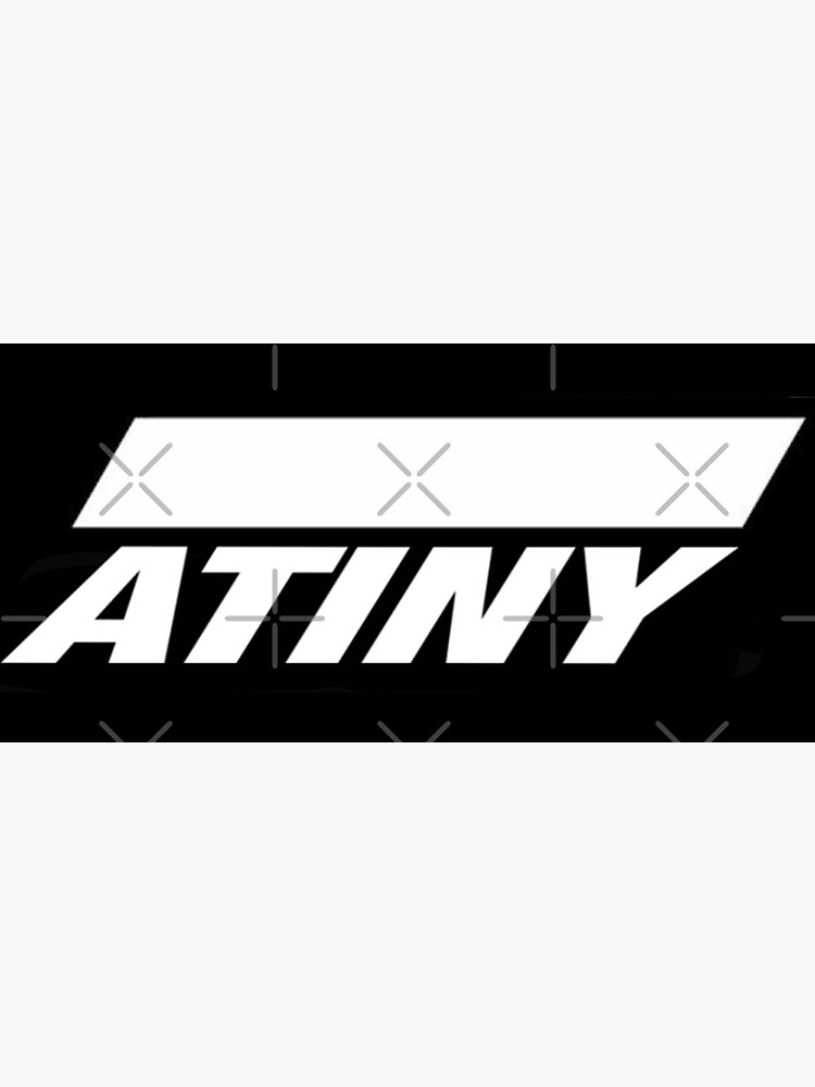"Ateez-ATINY Logo" Sticker for Sale by Mango-Mingi | Redbubble