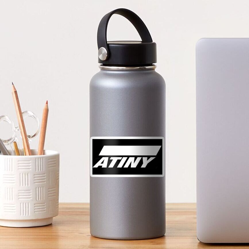 "Ateez-ATINY Logo" Sticker for Sale by Mango-Mingi | Redbubble