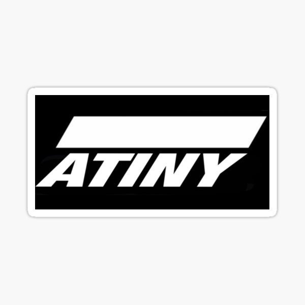 "Ateez-ATINY Logo" Sticker for Sale by Mango-Mingi | Redbubble