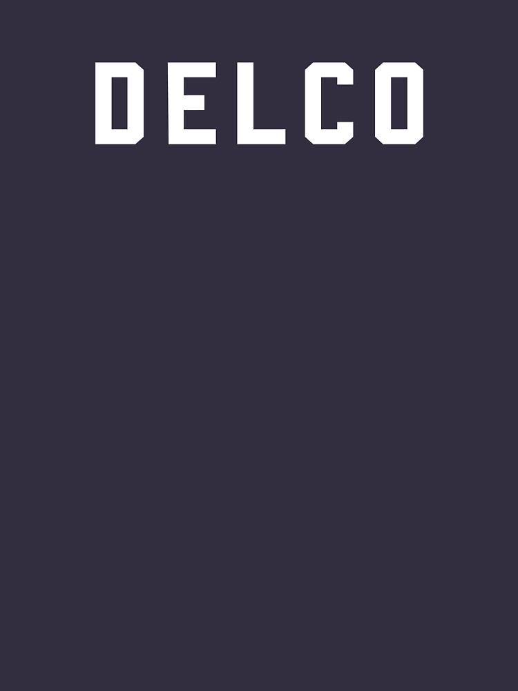 "DELCO, Plain and Simple" T-shirt for Sale by DelcoPaGear | Redbubble ...