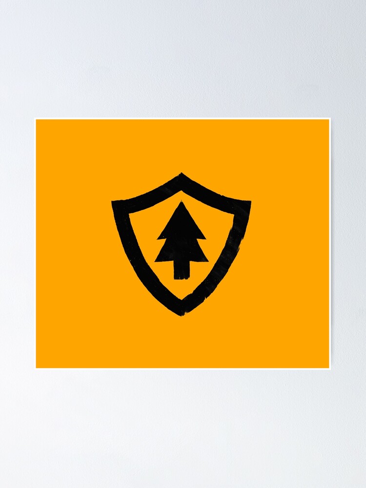 "Firewatch Shield Logo" Poster by CaseCain | Redbubble