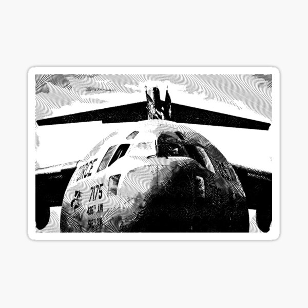 "C-17 Globemaster III Cargo Plane" Sticker for Sale by johnnycdesigns ...