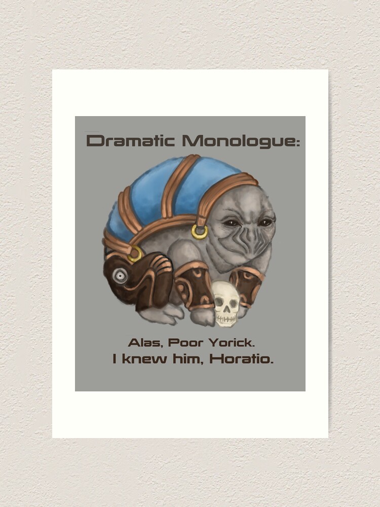 "Chonky Elcor Hamlet" Art Print by Kapitan515 | Redbubble