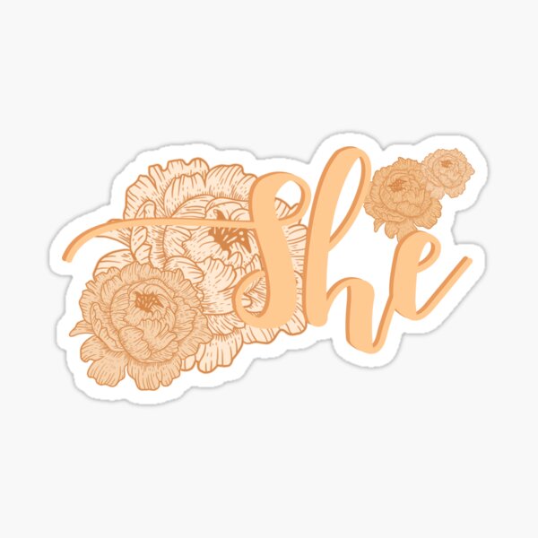 "Fine Line SHE" Sticker for Sale by khushimali | Redbubble