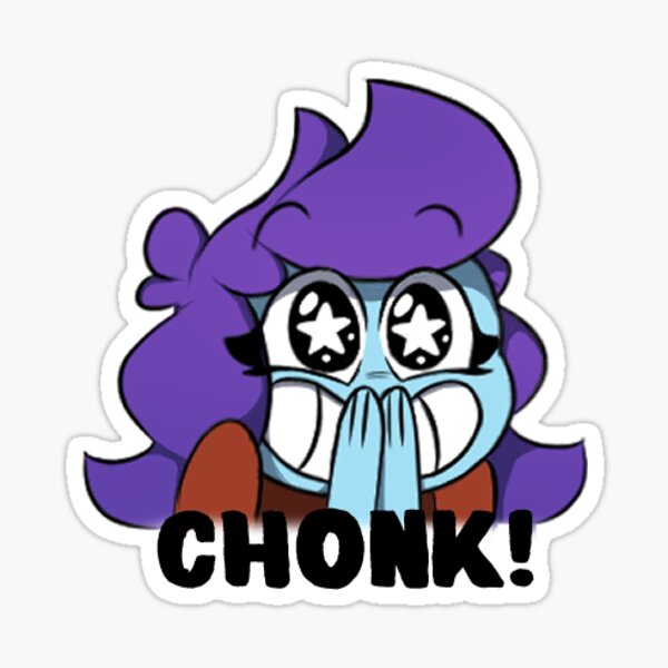 "Stella Chonk Emote Sticker" Sticker by blaffsaffingo | Redbubble