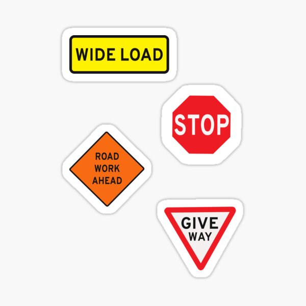 "Road Signs" Sticker by asheykashey | Redbubble