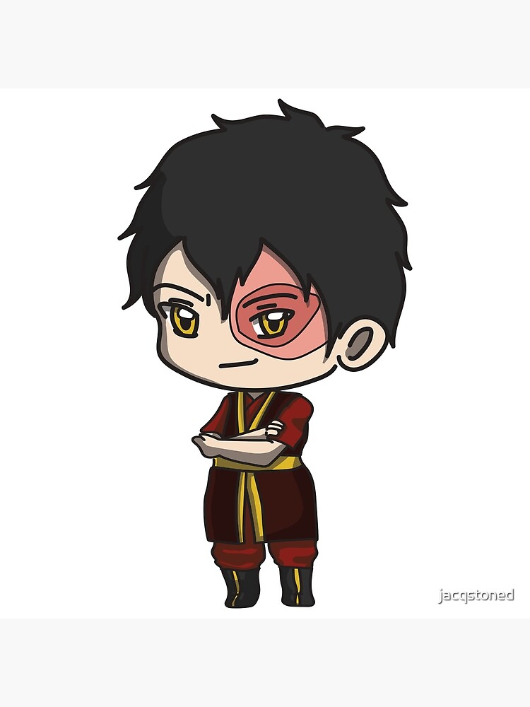 "Avatar der letzte Airbender Chibi Zuko Sticker" Poster von jacqstoned ...