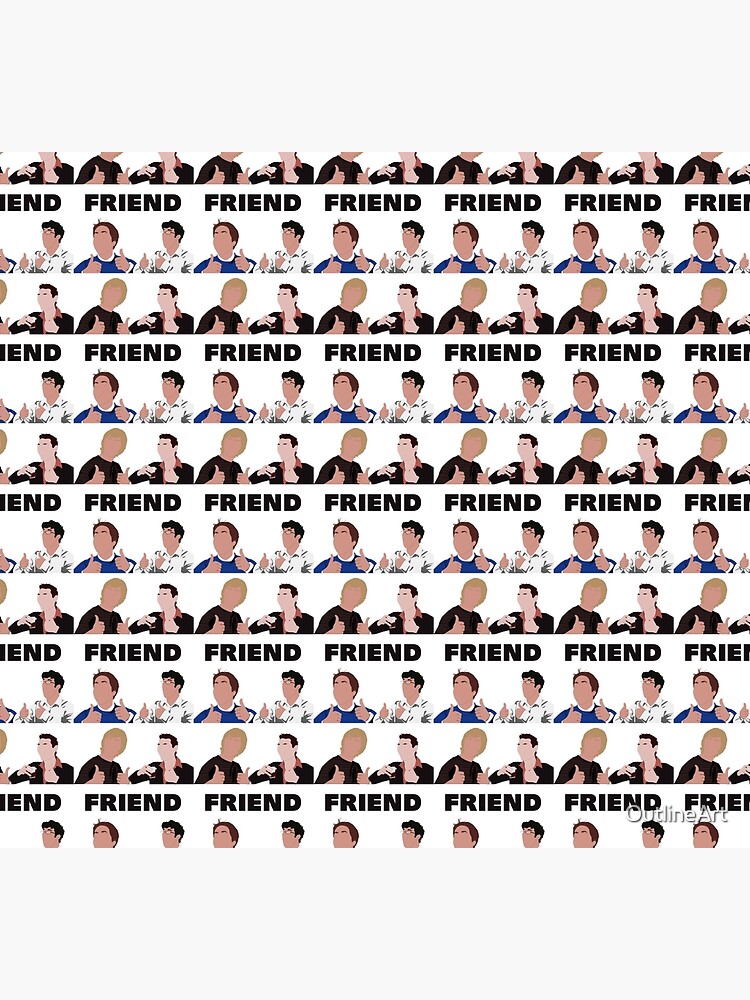 "The Inbetweeners - Ooh, Friend" Socks by OutlineArt | Redbubble