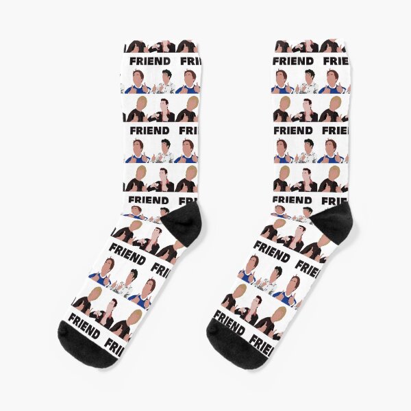 "The Inbetweeners - Ooh, Friend" Socks by OutlineArt | Redbubble
