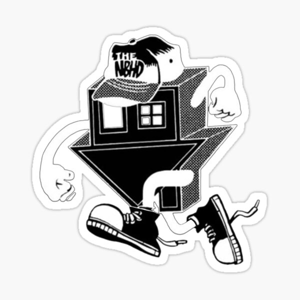 "Ever Changing - #000000 #FFFFFF" Sticker by 100g | Redbubble