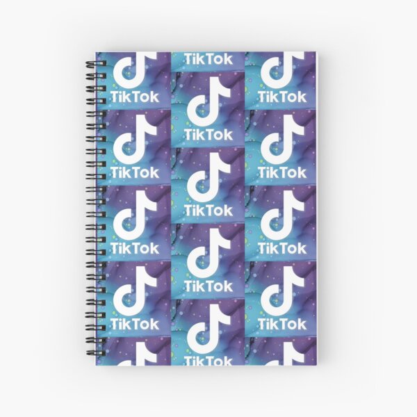 Tik Tok Art Spiral Notebooks | Redbubble