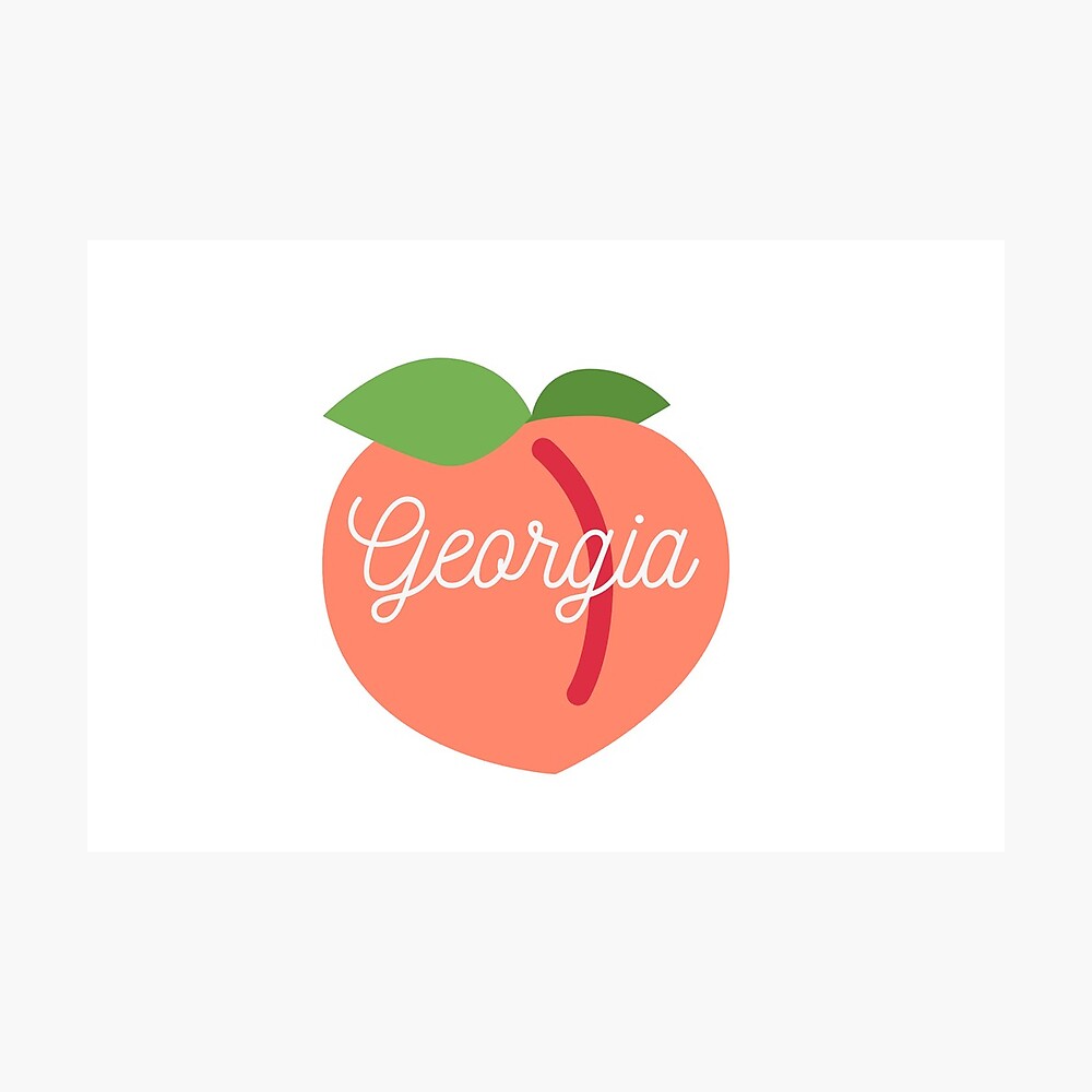 Ga Peach Logo