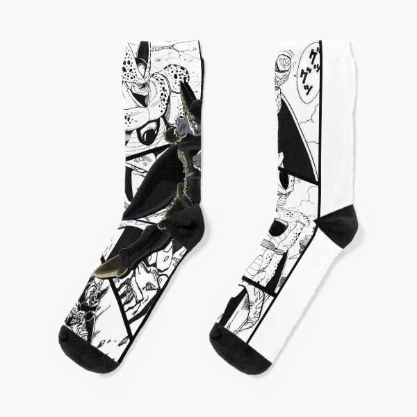"Cell Cell Dragon Ball Super Heroes Manga version christmas" Socks by ...