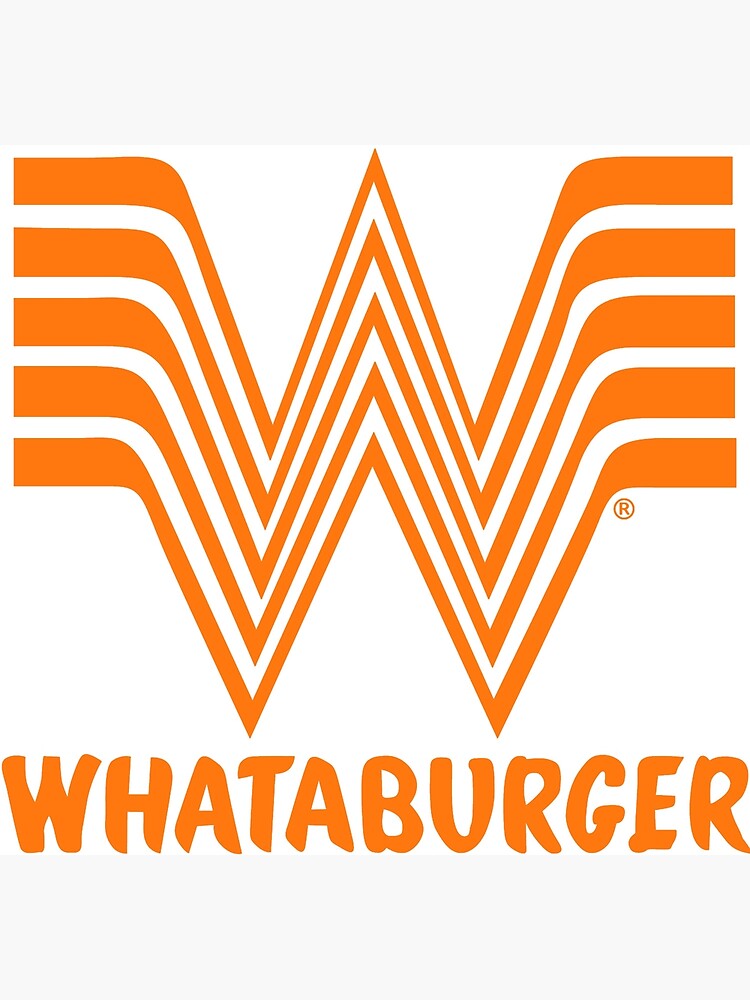 "Whataburger Fast Food Restaurant logo" Canvas Print by yunijosh ...