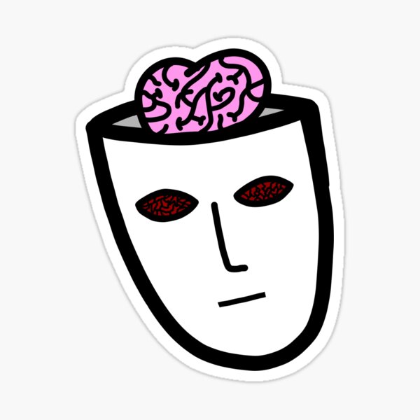 "Brainstorm " Sticker for Sale by lellespaul | Redbubble