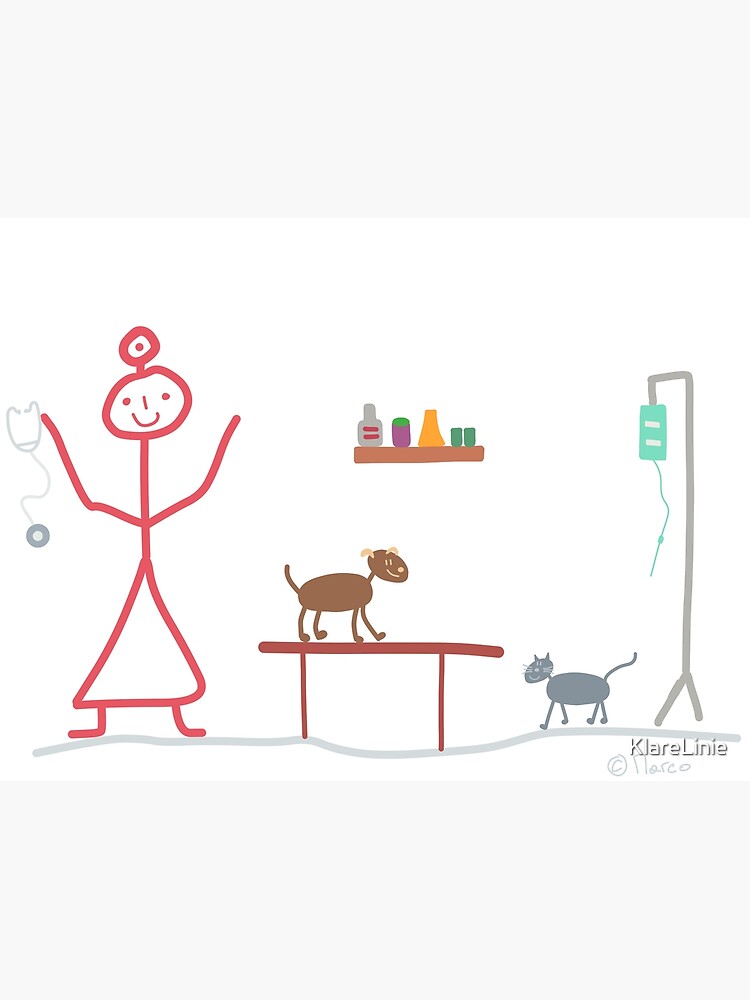 "Vet Stick Figure, Woman Veterinary Medicine Job Doctor Doctor? Help ...