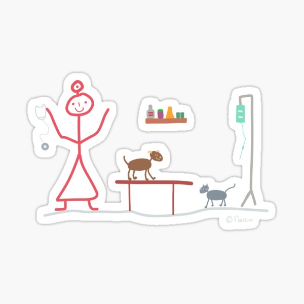 "Vet Stick Figure, Woman Veterinary Medicine Job Doctor Doctor? Help ...