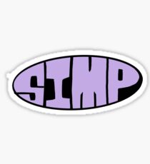 Simp Stickers | Redbubble
