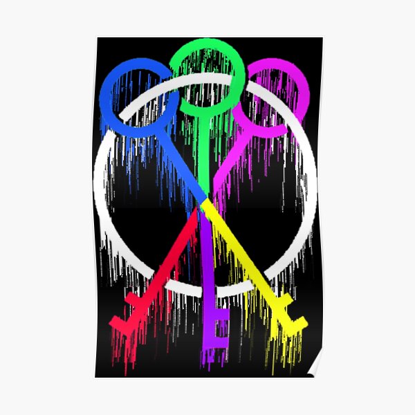 "NF Key Drip" Poster for Sale by PjSwiss | Redbubble