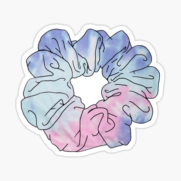 "Pastel Scrunchie" Sticker by moniquesb | Redbubble
