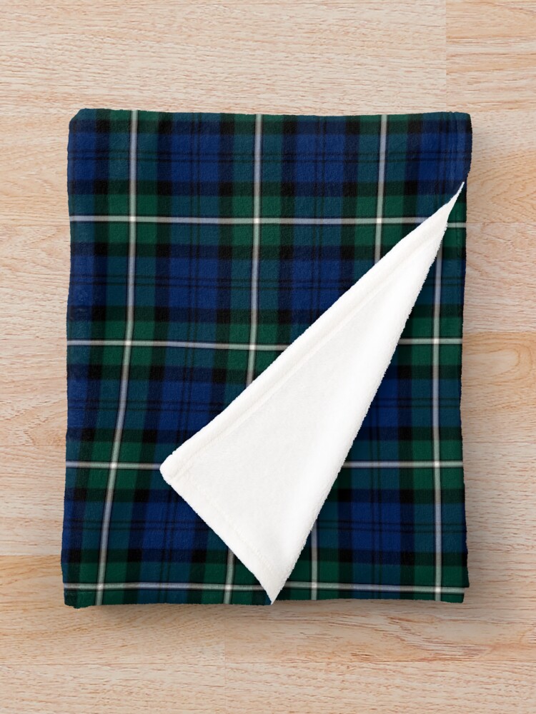 "Clan Forbes Tartan" Throw Blanket for Sale by plaidwerx | Redbubble