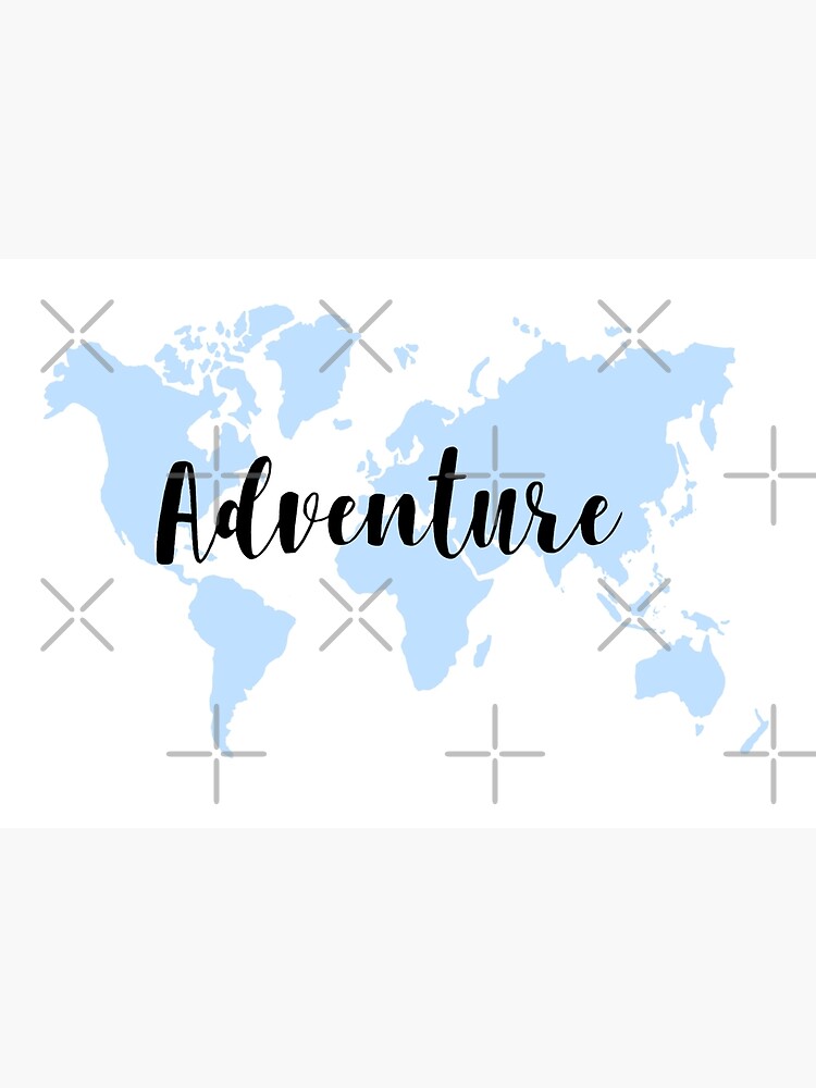"Adventure world map" Poster by dreamtravel | Redbubble