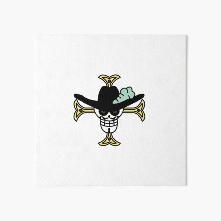 "One Piece Mihawk Logo" Art Board Print for Sale by Robin- | Redbubble