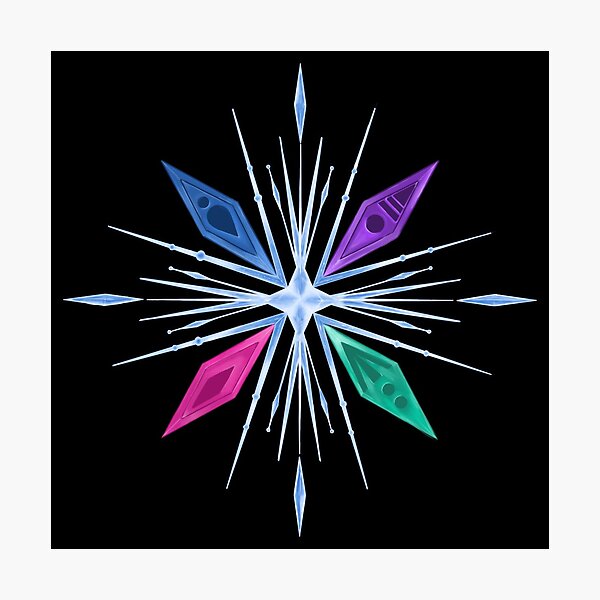 "Frozen 2 Elements" Photographic Print for Sale by One-PunchAri | Redbubble