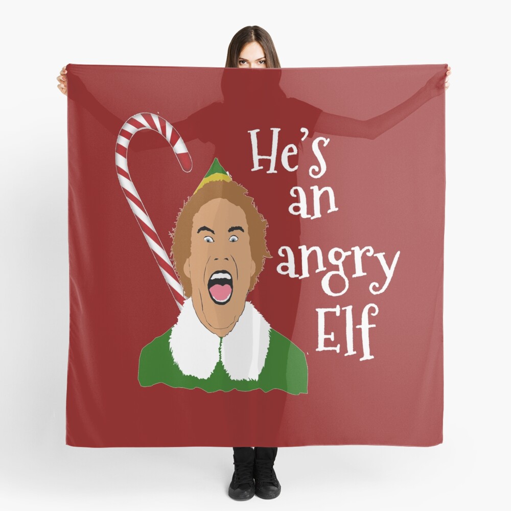 "He's An Angry Elf" Scarf by MephobiaDesigns | Redbubble