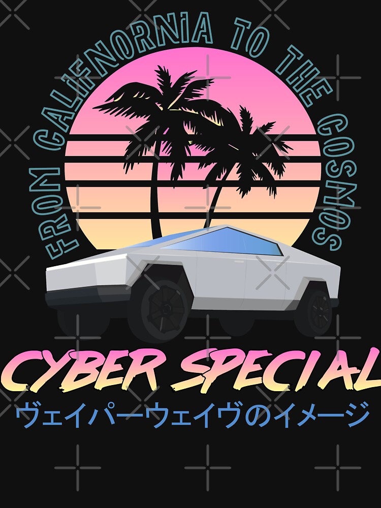 "CYBERTRUCK Cyber Special Shirt | Sticker | More" T-shirt for Sale by ...
