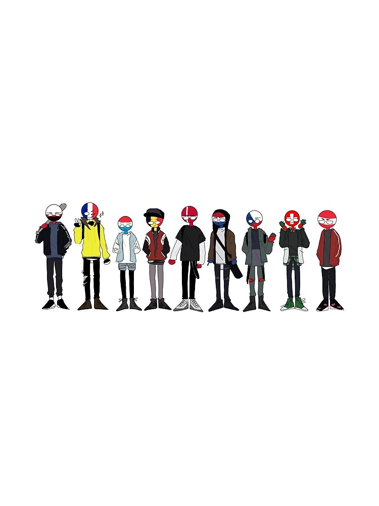 "Countryhumans" T-shirt for Sale by splendidshit | Redbubble ...