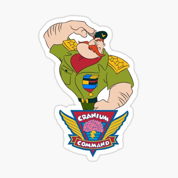 Cranium Command Stickers | Redbubble