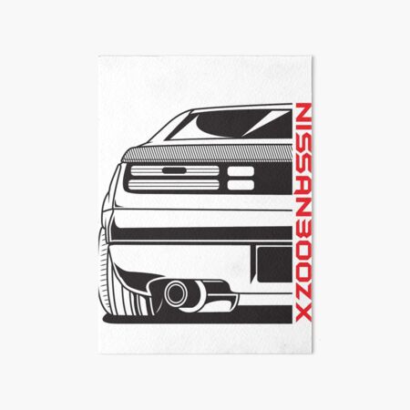 "Nissan 300zx" Art Board Print by cungtudaeast | Redbubble