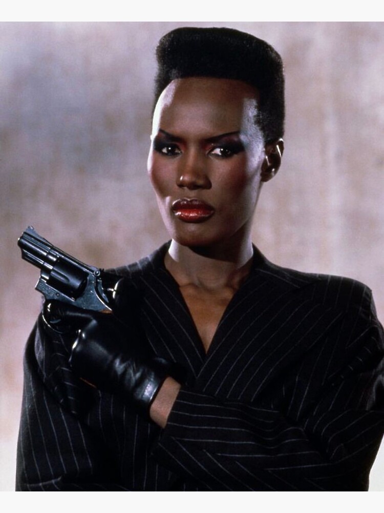 "Grace Jones" Sticker by vardehali | Redbubble