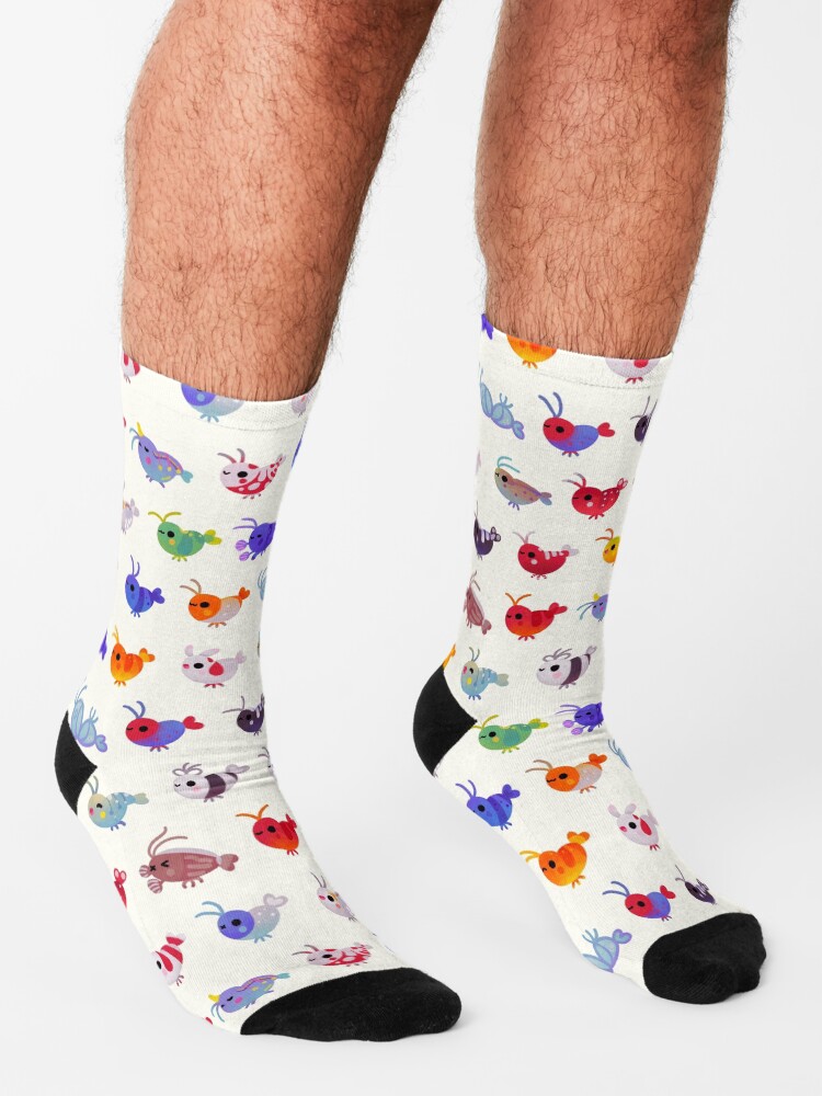 "Freshwater shrimp - name" Socks for Sale by pikaole | Redbubble