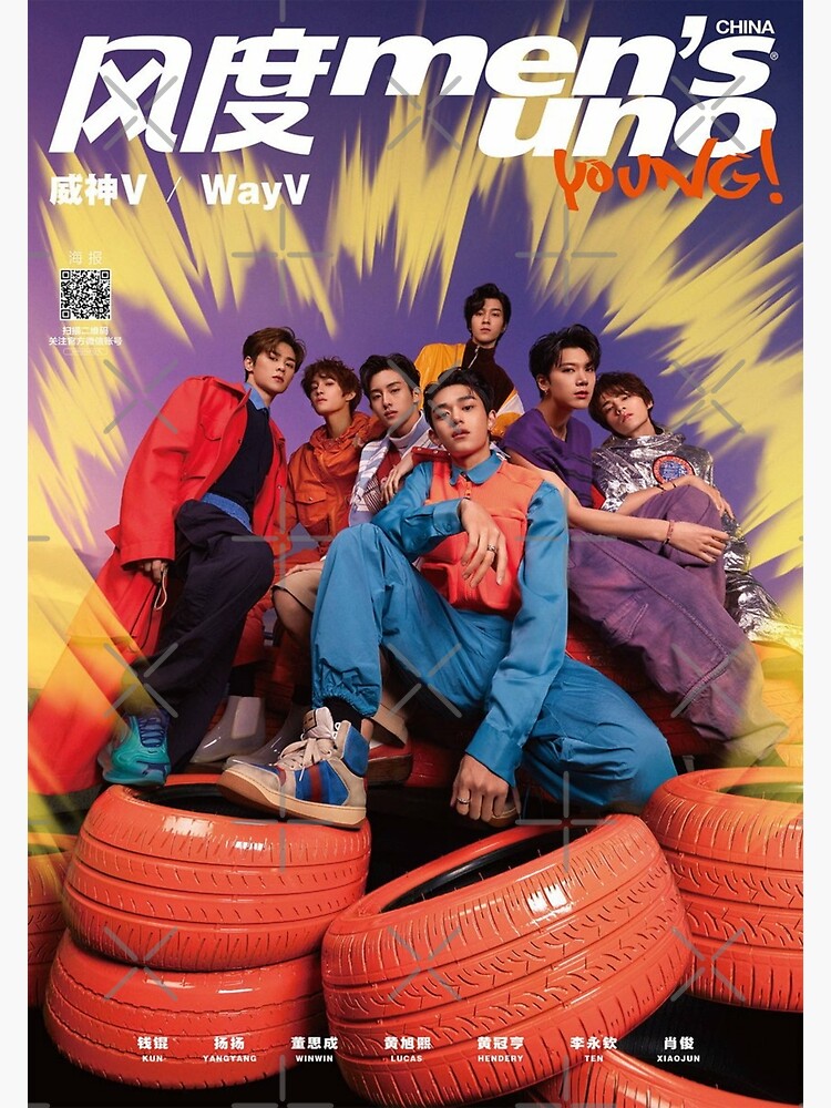 "WayV" Poster for Sale by straykings | Redbubble