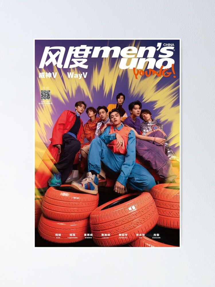 "WayV" Poster for Sale by straykings | Redbubble