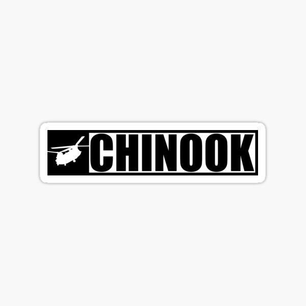 "CH-47 Chinook" Sticker by StrongVlad | Redbubble